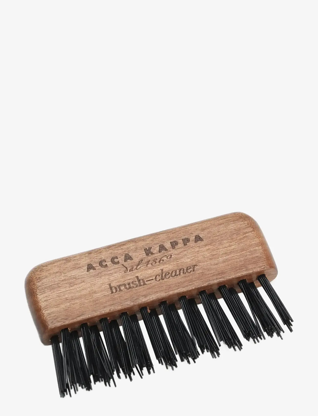 Acca Kappa Brush & Comb Cleaner -kotibeﾴ Wood- Black Nylon – styling ...