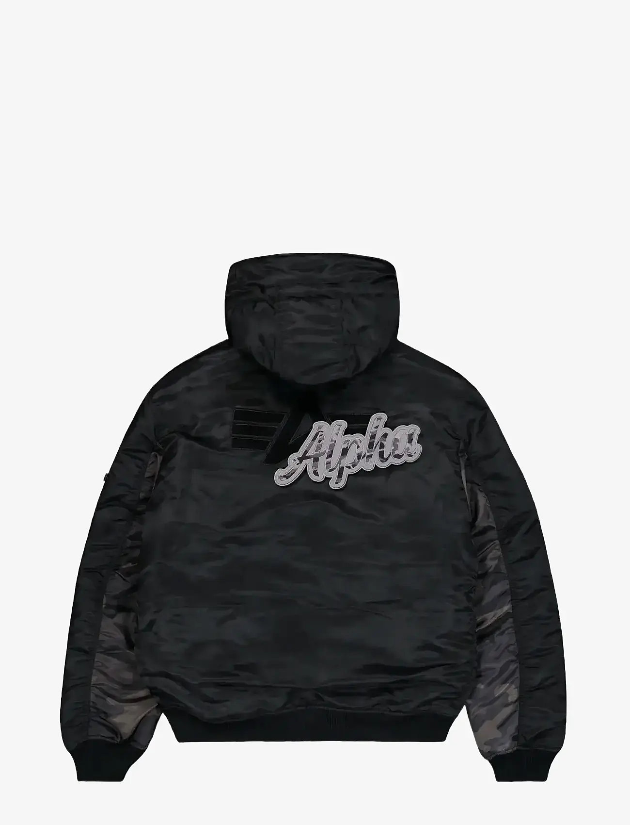 Alpha Industries Ma-1 Hooded Studio Jacket – bomberjakker – shop på ...