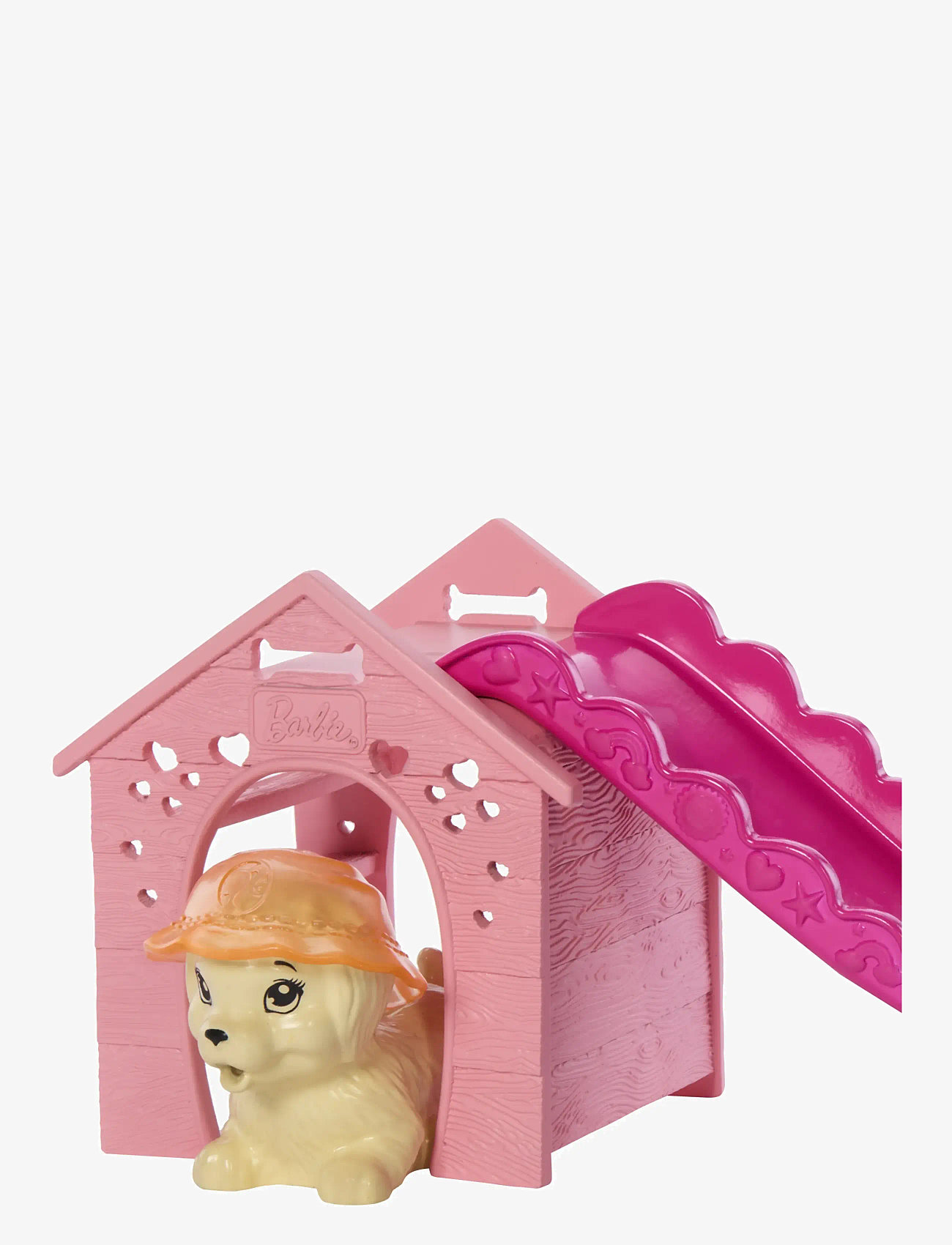 Barbie Puppy Pool Party Playset With Doll, Pool, Doghouse & Slide, 2 ...
