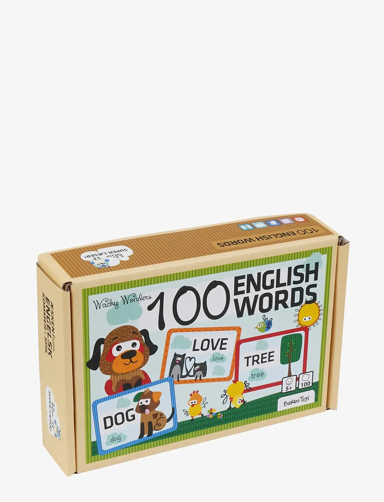 Barbo Toys Wacky Wonders - Learn 100 English Words – kartenspiele ...