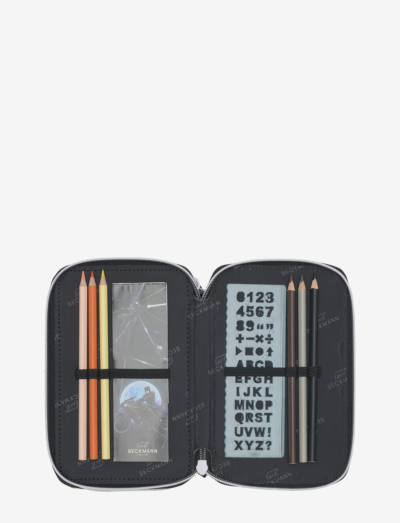 Beckmann Norway Three Section Pencil Case W/content - Panther ...