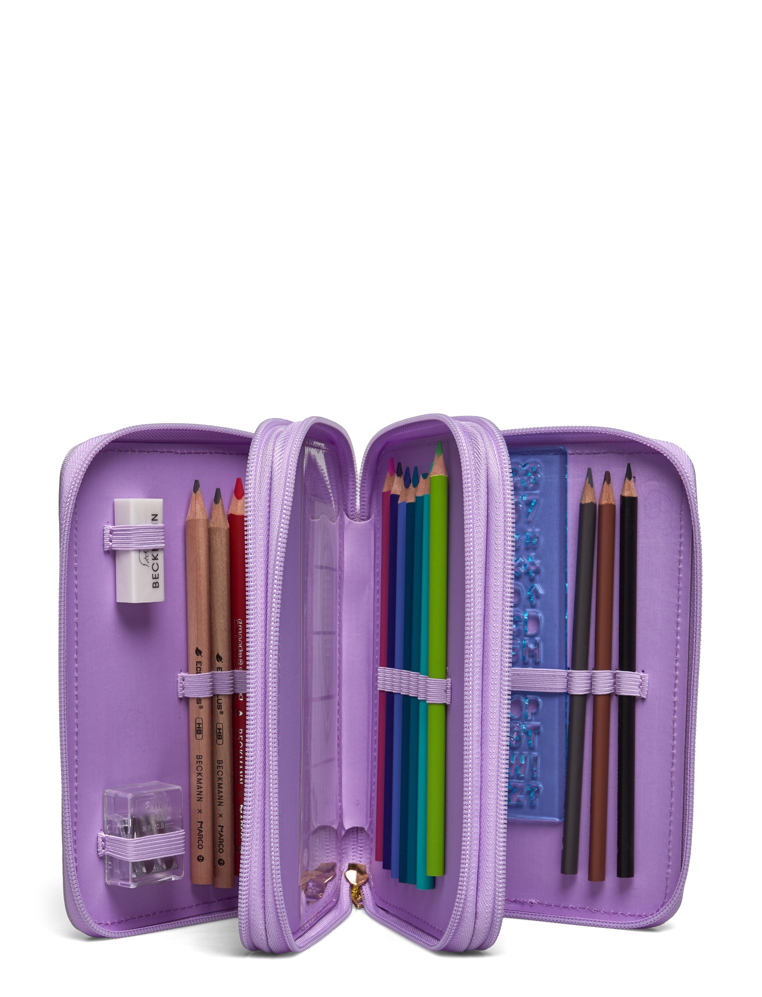 Beckmann of Norway Three Section Pencil Case W/content, Ocean ...