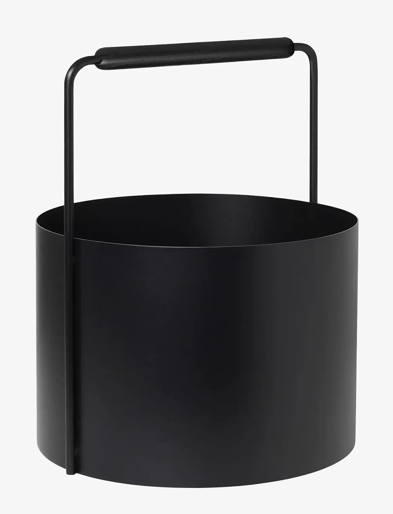 Blomus Firewood Basket - 45 Cm, Ø 35 Cm - Ashi - Black (BGH66164 ...