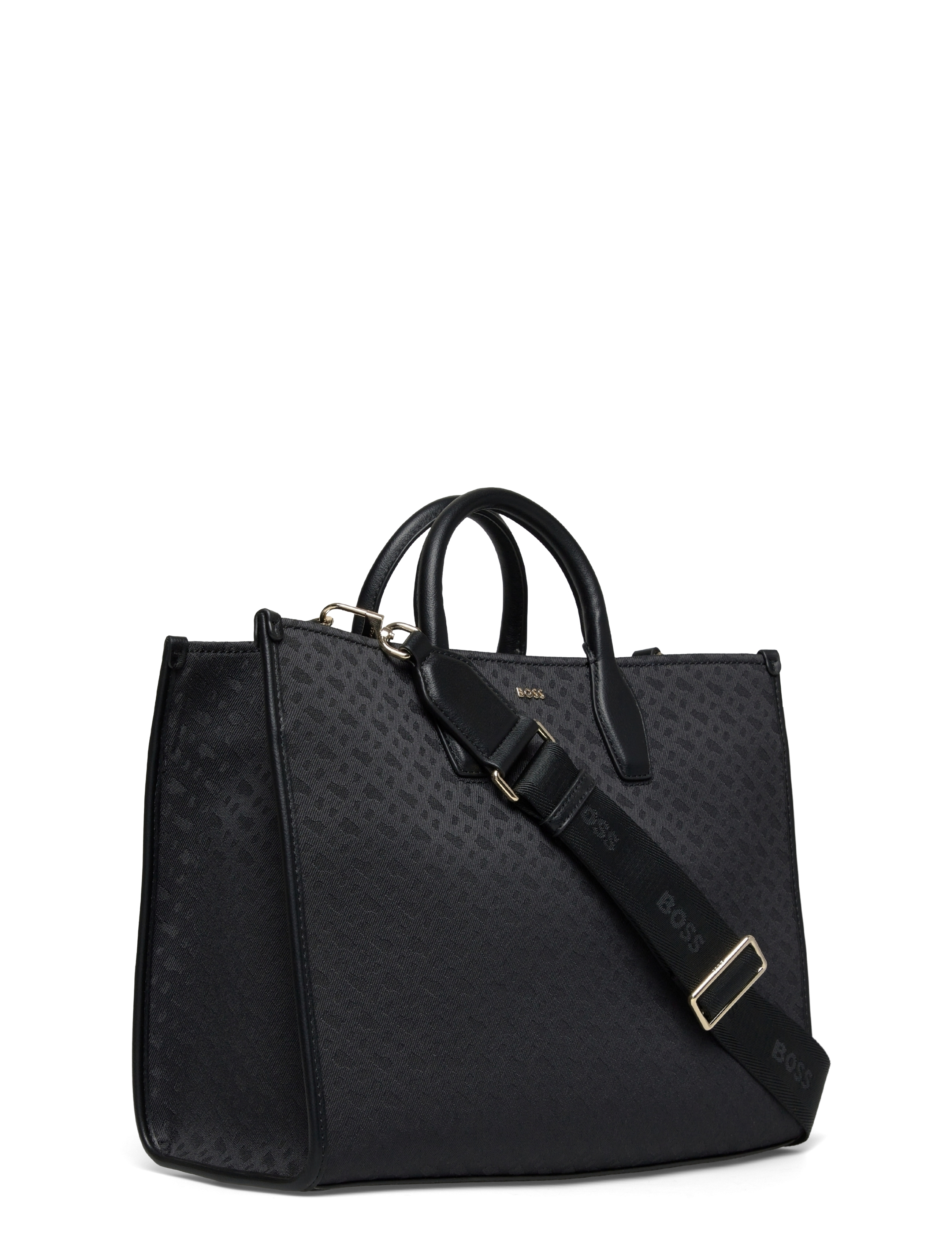 BOSS Sandy Med Tote Jaq (Black) – 959.60 kr – Booztlet.com