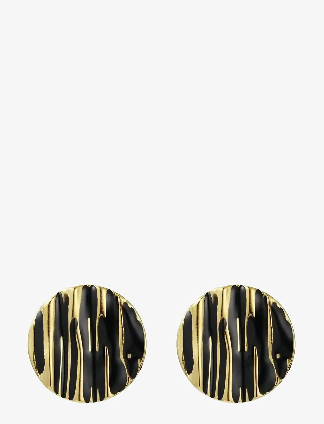 Bud to rose Blake Earring Black/gold (Black/gold) – 191.52 kr ...