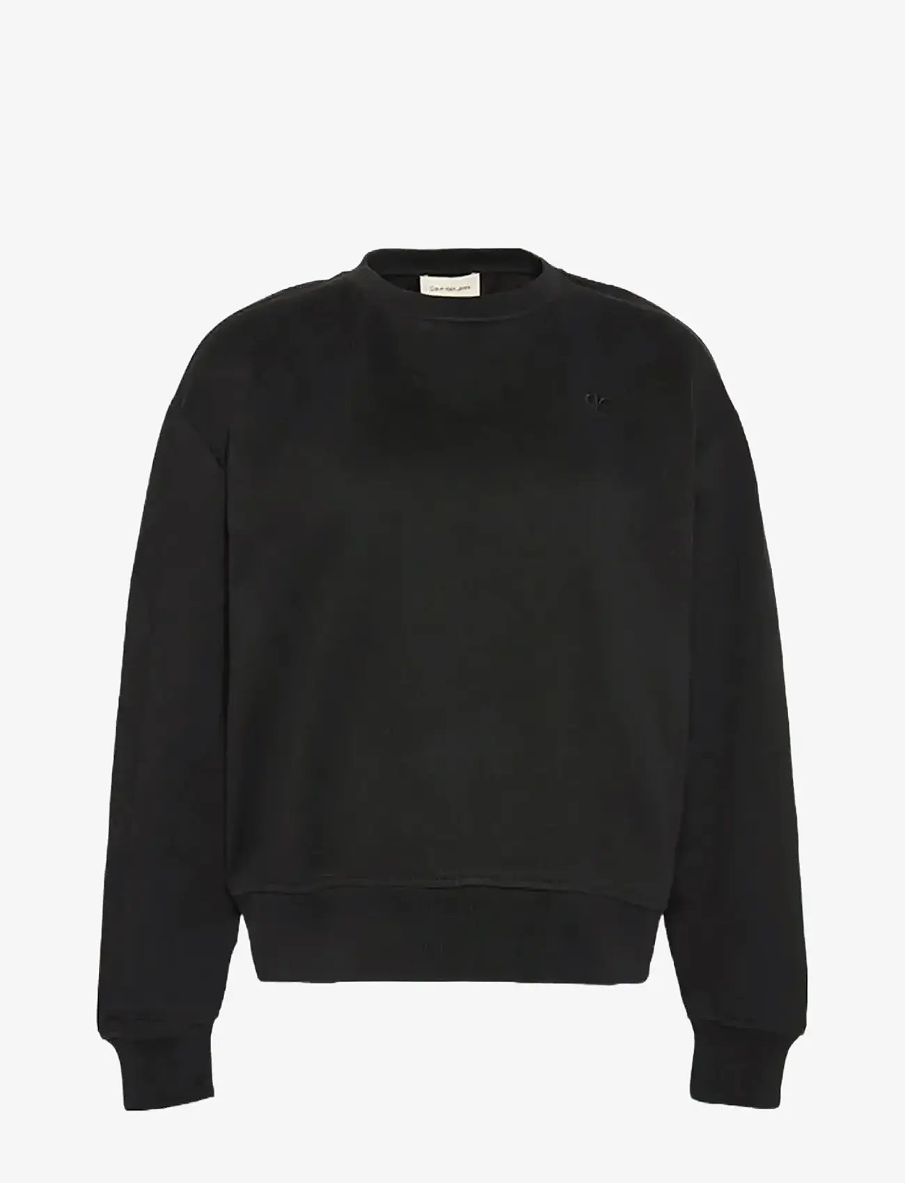 Calvin Klein Jeans Ls Archive Logo French Terry Rlx (Black/Musta) - 52 ...