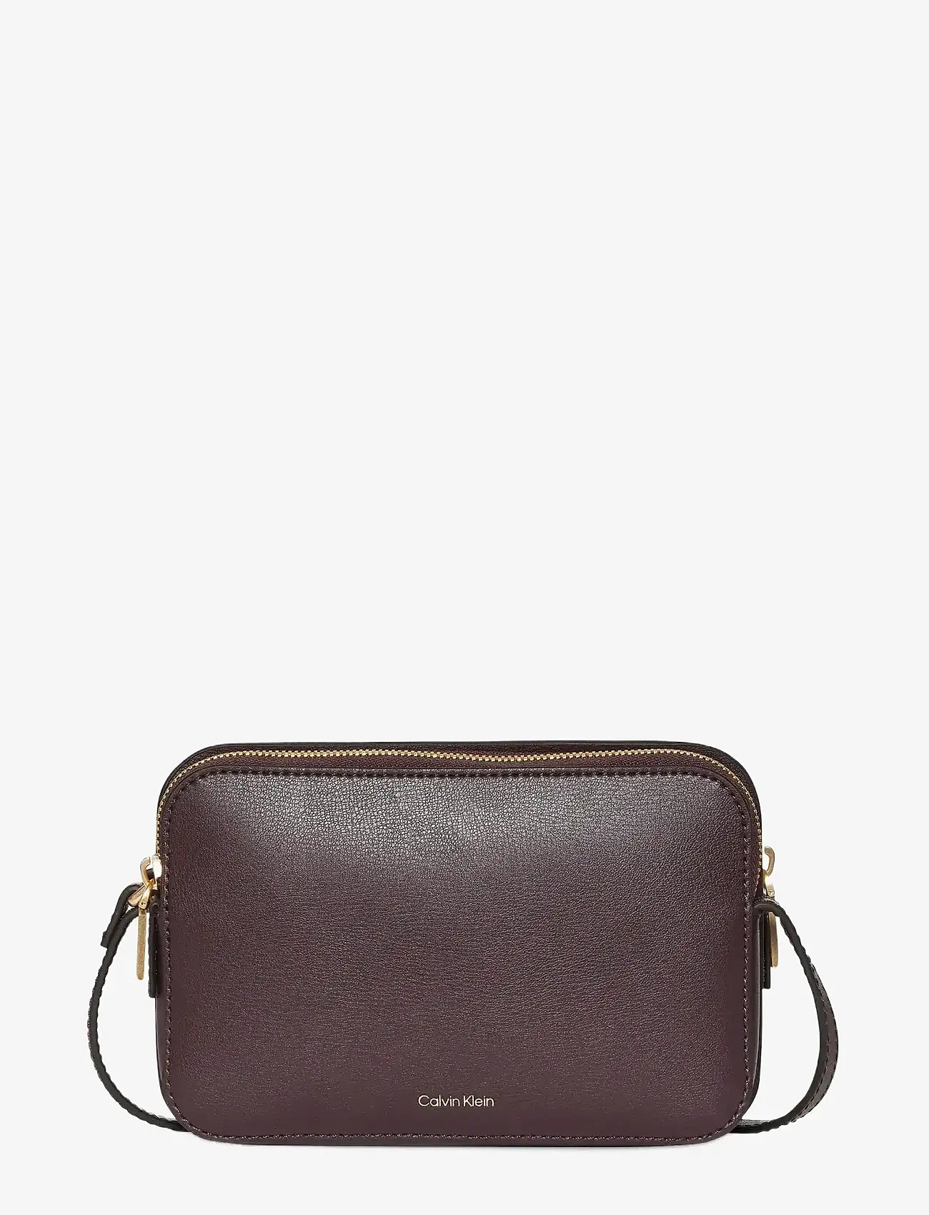 Calvin Klein Foil Logo Elongated Camera Bag (Fudge/espresso) – 479.40 ...