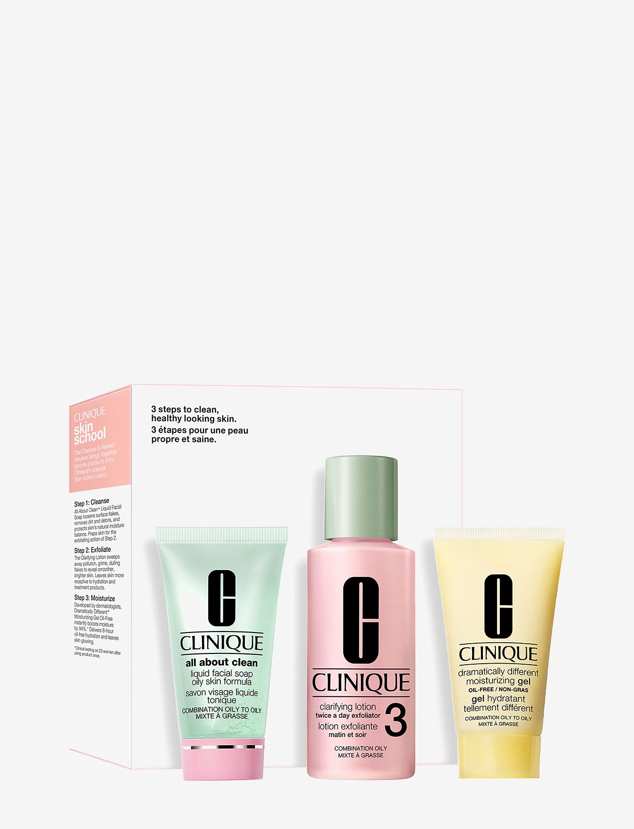 Clinique 3 Step Skin Type 3 - Hudpleie | Boozt.com