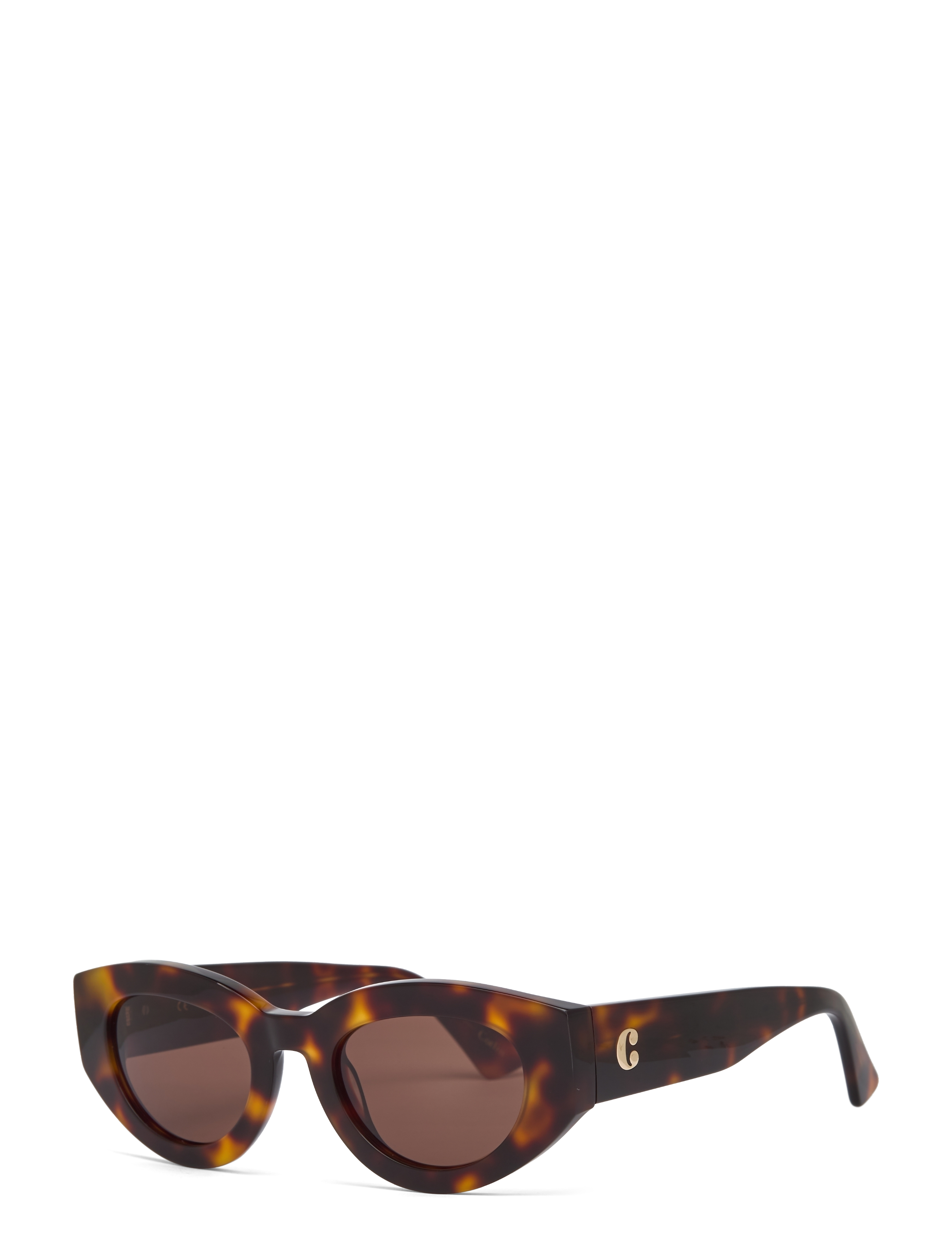 Corlin Eyewear Ines Tortoise Brown - Round Frame - Boozt.com