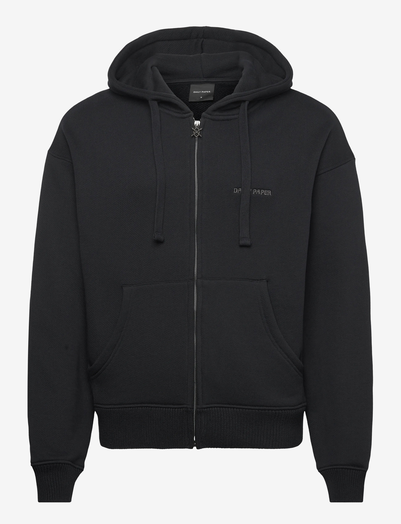 Daily Paper Boxy Zip Up Hoodie – hættetrøjer – shop på Booztlet