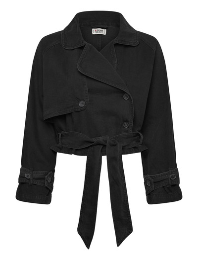 Denim Project Dpwdenim Cropped Trenchcoat (675 Mid Blue Wash) – 269.99 ...