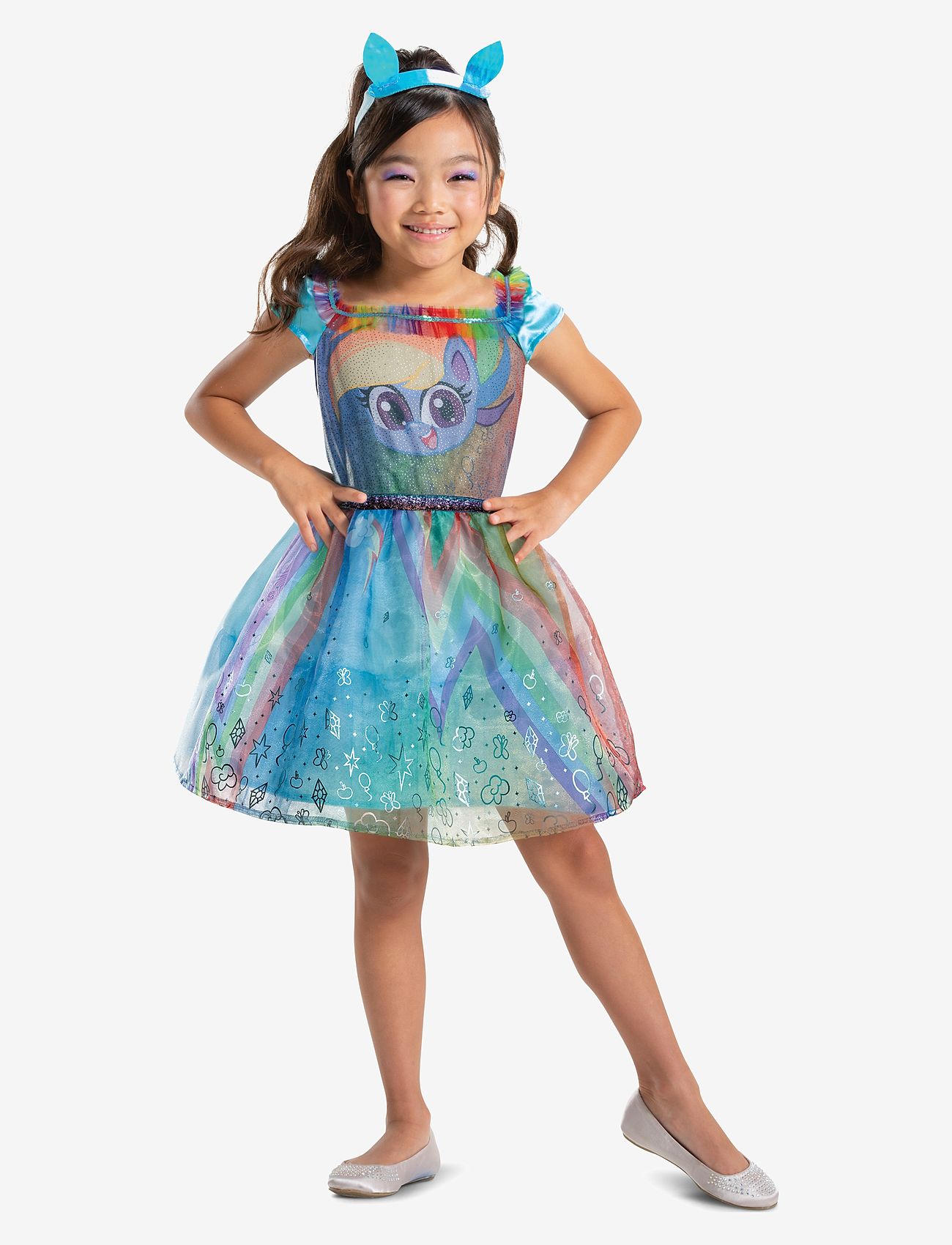 Disguise Rainbow Dash Fancy Dress Intl (DIG115699) - Maskeradkläder ...