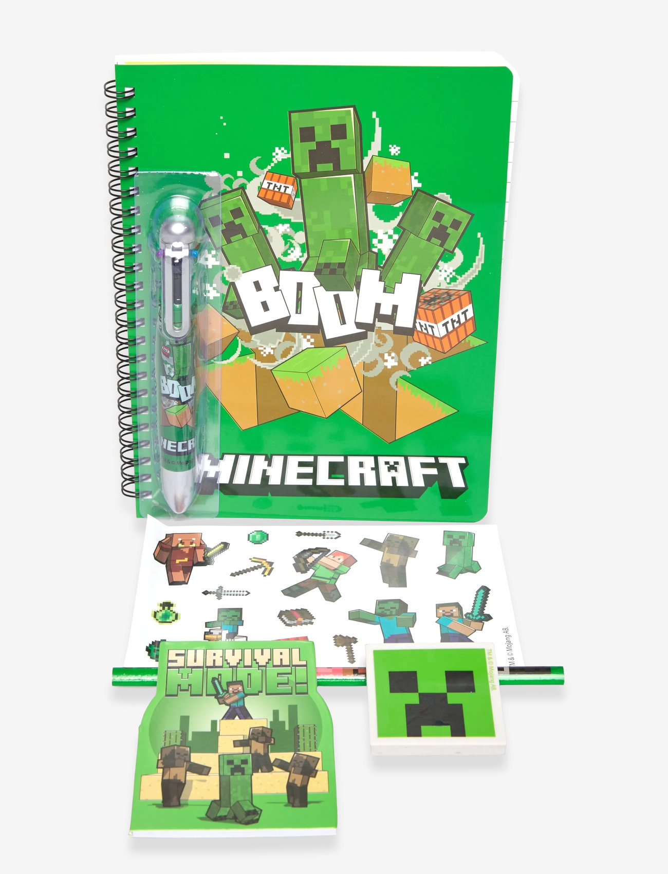 Euromic Minecraft, Writing Set, W/ Multi-color Pen – kalendere ...