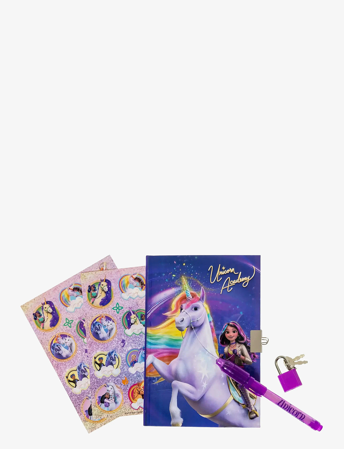 Euromic Unicorn Academy Magic Diary - Diary W/magic Ink Pen, Gift Box ...
