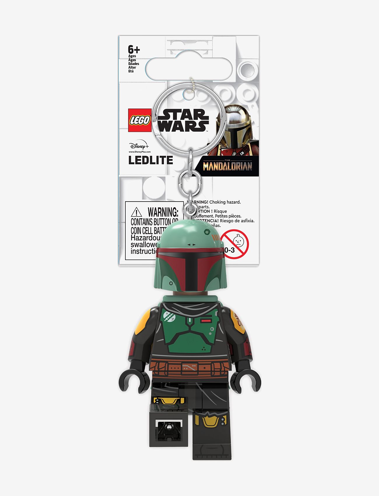 Euromic Lego Star Wars Boba Fett Key Chain W/led Light - Tassen - Boozt.com