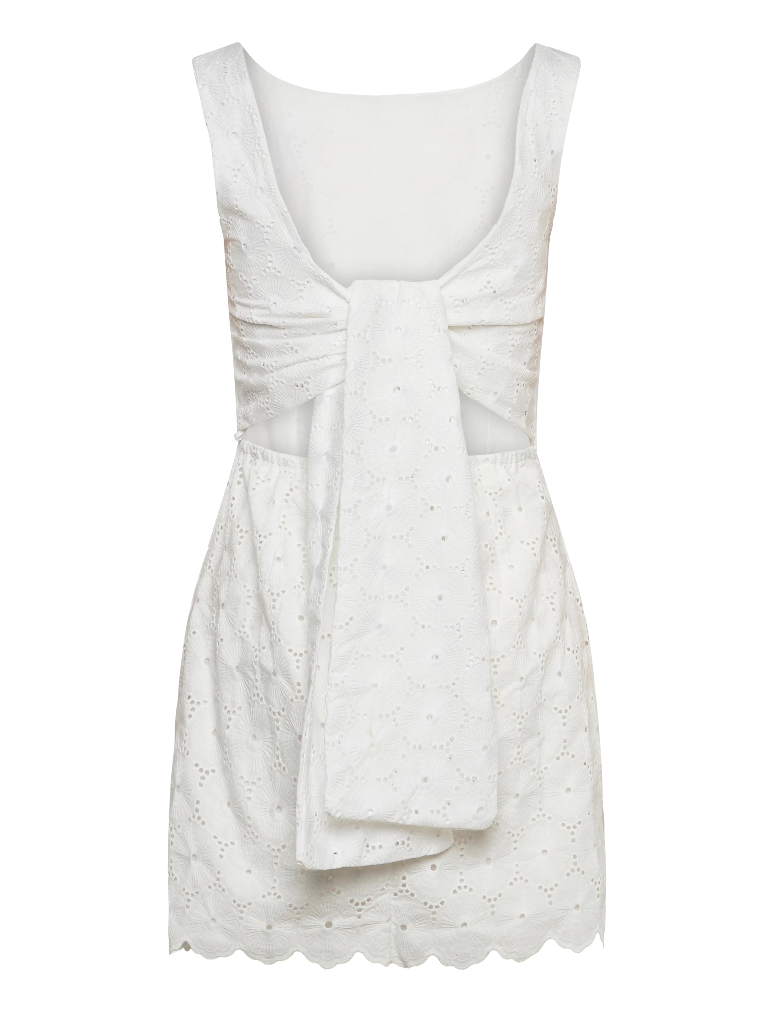 Faithfull The Brand Ettore Mini Dress (Dolce Broderie White/Vit) - 2174 ...