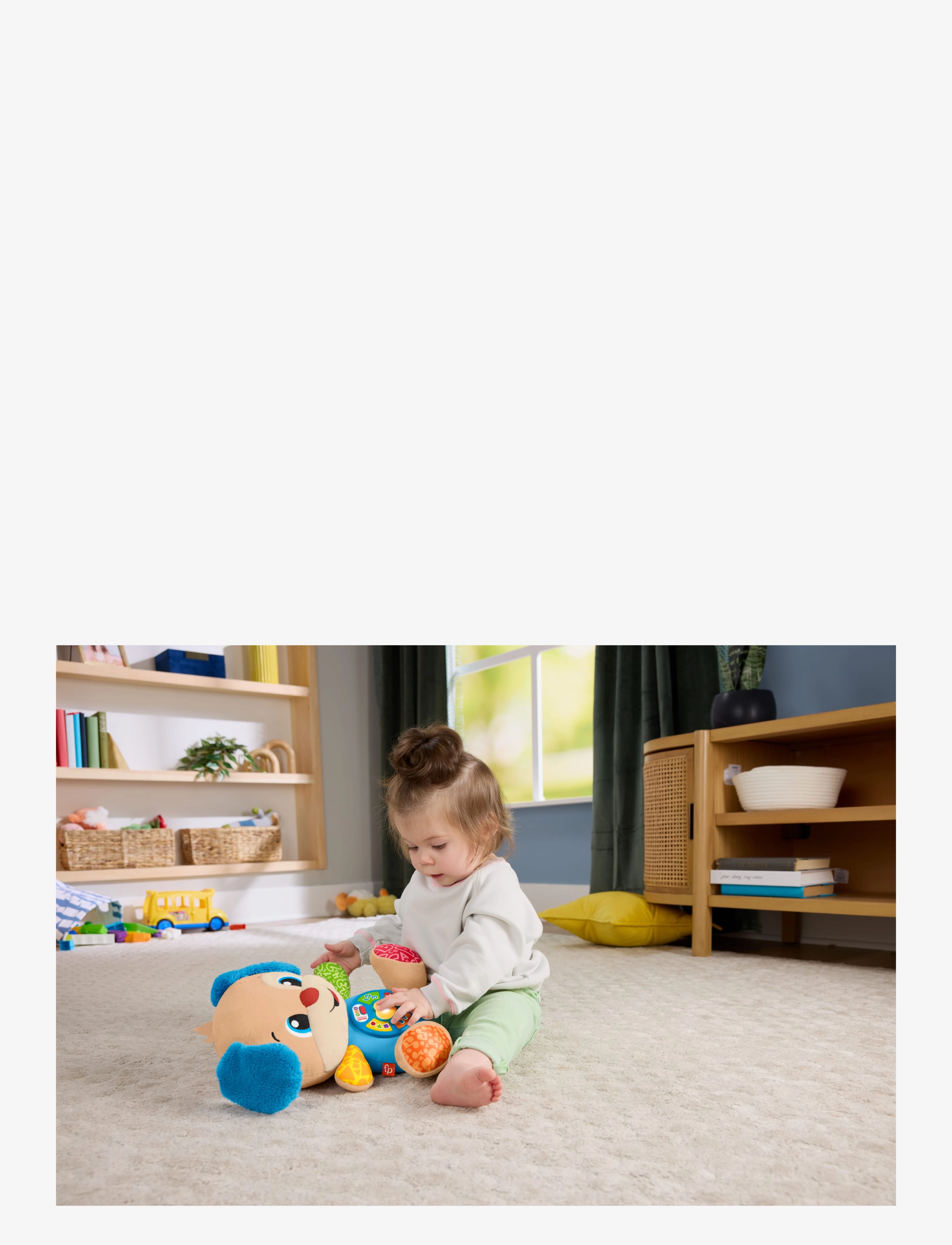 Fisher-Price Laugh & Learn Smart Stages Puppy Plush Baby Musical ...