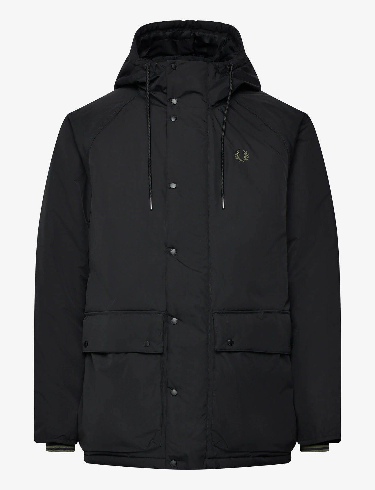 Fred Perry Padded Zip Through Jkt (Black) – 2399.50 kr – Booztlet.com