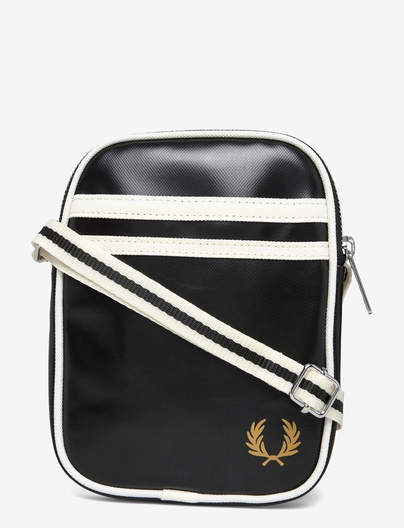 Fred Perry Classic Small Side Bag (Black/ecru) – 399.50 kr – Booztlet.com