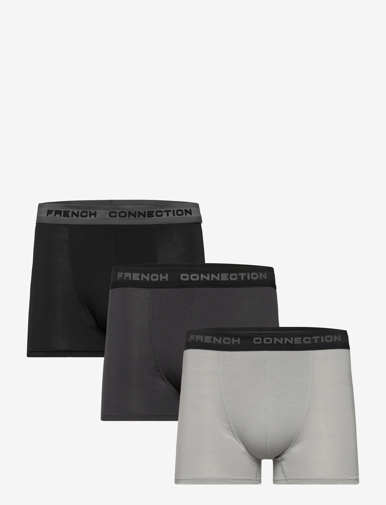 French Connection 3 Pack Luxury Fc Boxer – bokserit – osta Booztlet