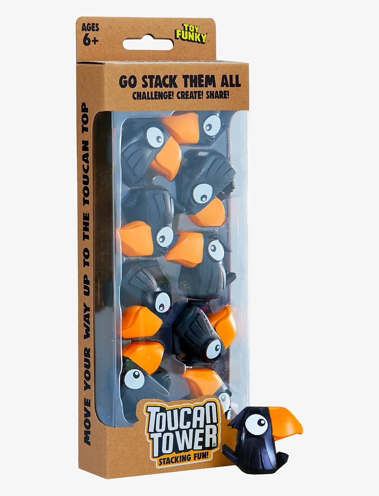 Funhouse Games Toucan Tower Black (Black/Musta) - 12.75 € | Boozt.com