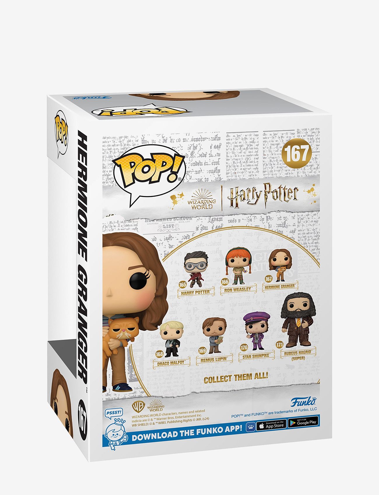 Funko Funko Pop Vinyl Hp Poa Hermione W/crookshanks (Multi Colour ...