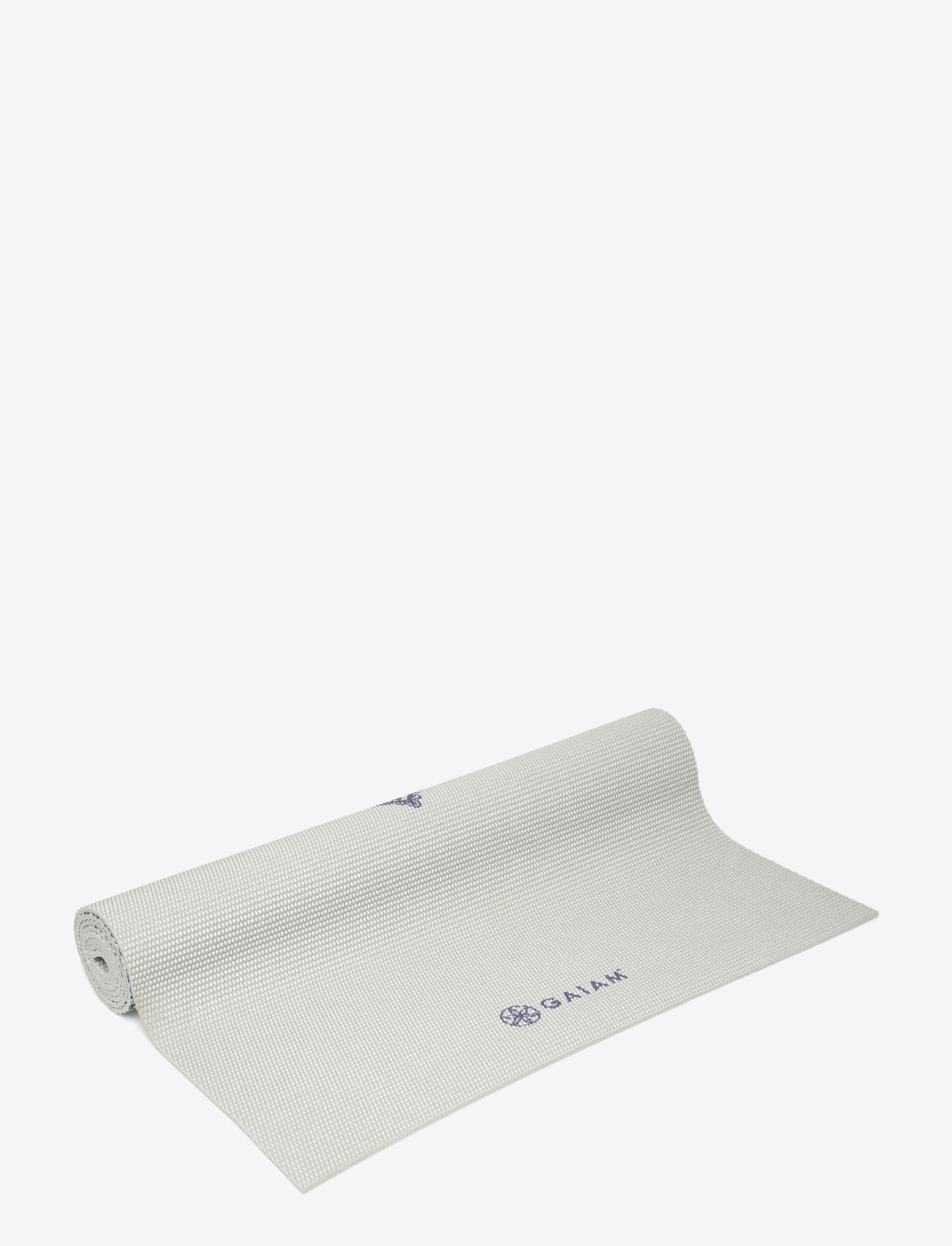 Gaiam Gaiam Sustained Grey Sundial Flower Yoga Mat 5mm Printed ...