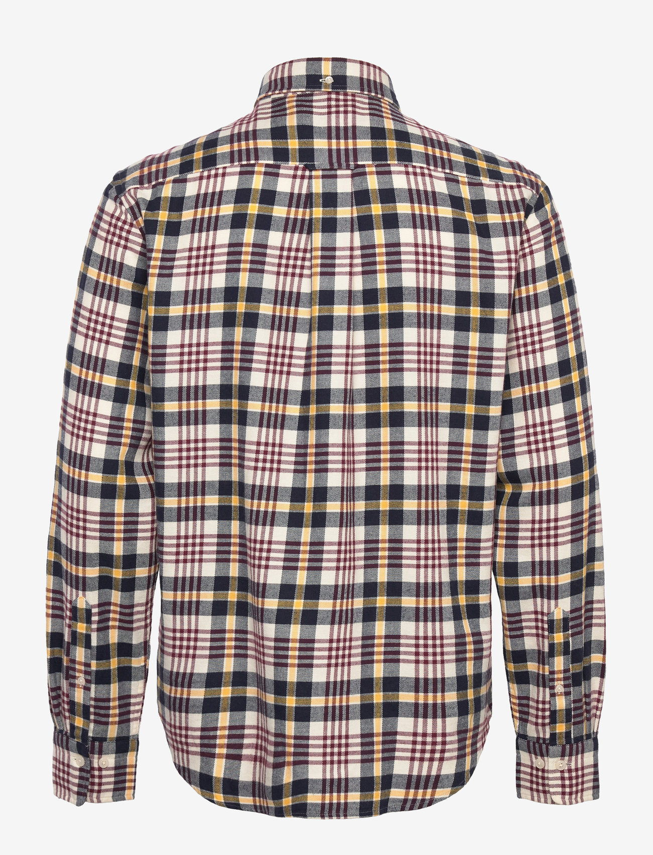 GANT Reg Flannel Plaid Shirt (Cream) – 65 € – Booztlet.com