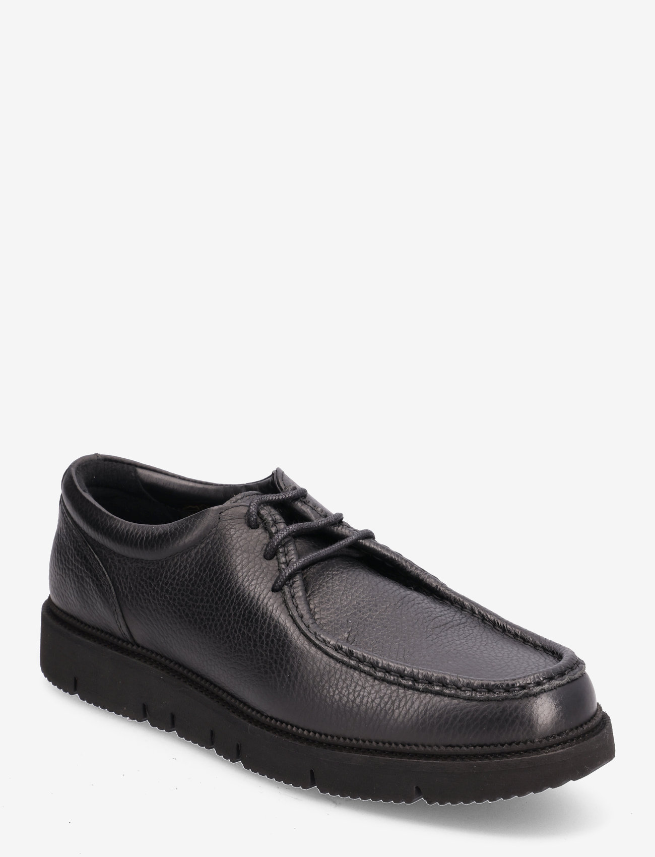 Garment Project Eilo Vibram Low - Black Tumbled Leather – – shop på ...