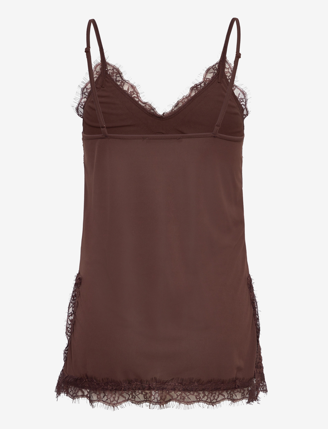 Gina Tricot Lace Detail Singlet (Seal Brown 7083/Ruskea) - 19.49 ...