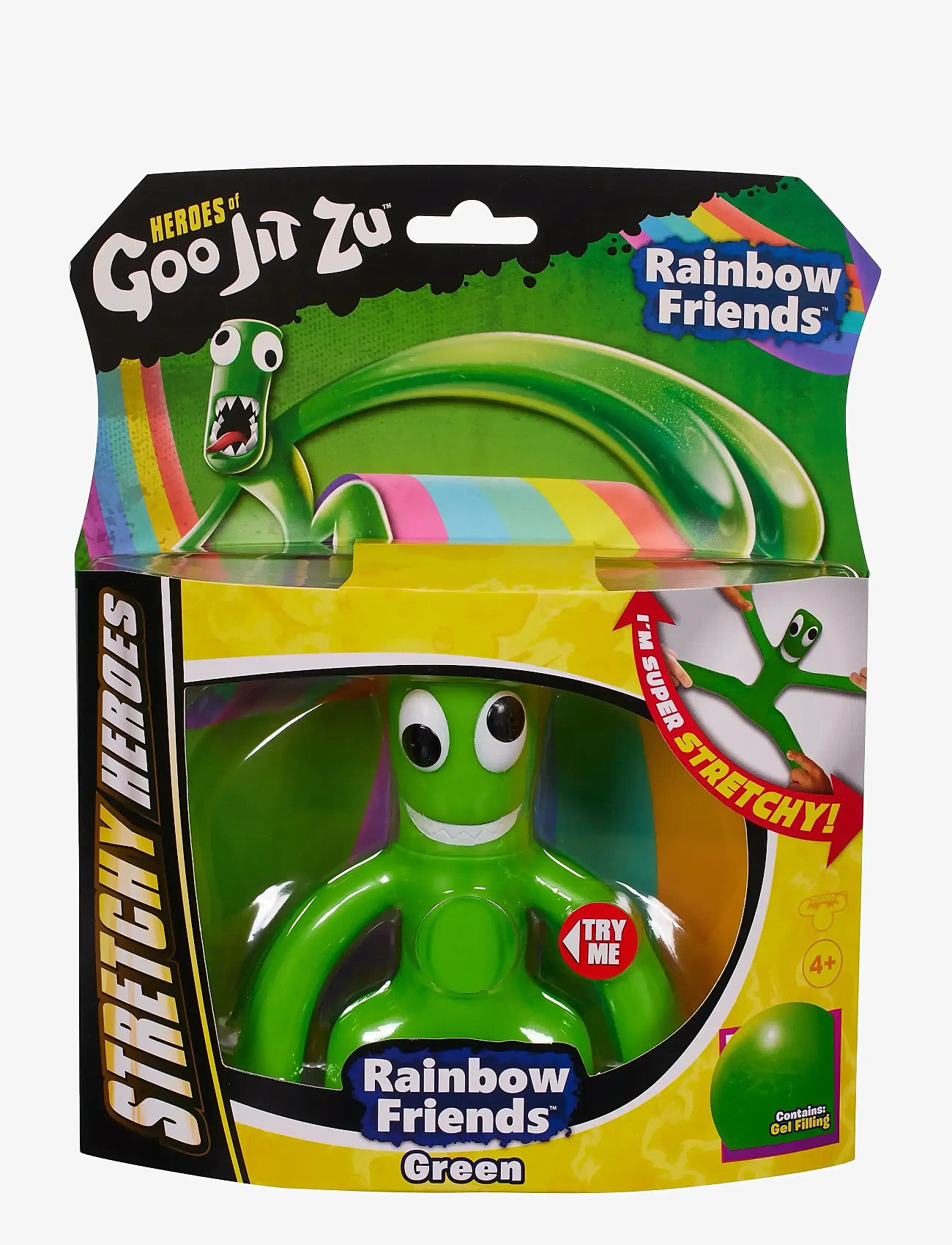 Goo Jit Zu Goo Jit Zu Rainbow Friends Green – actionfigurer – shop på Booztlet