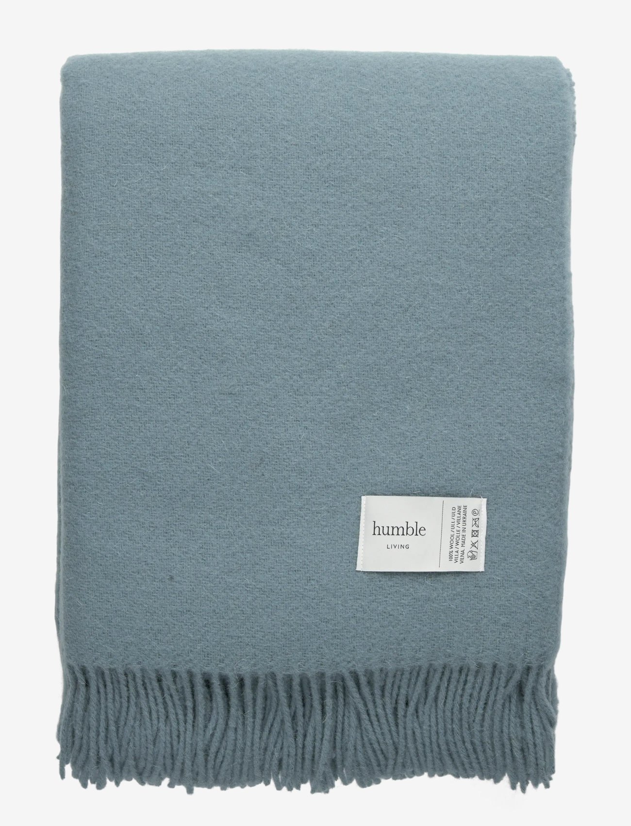 humble LIVING Wool Blanket Humble Living (Smoke Blue) – 539.40 kr ...
