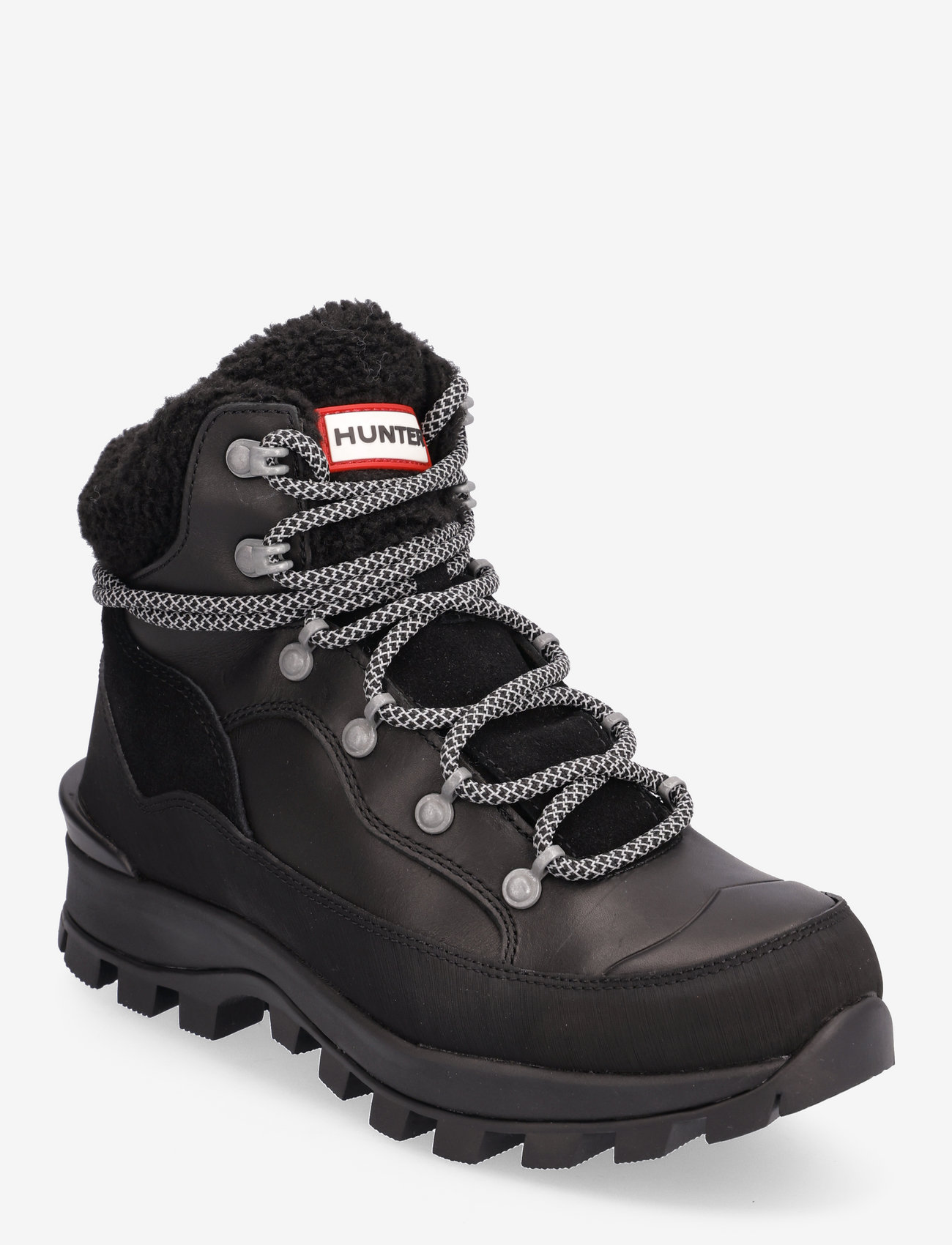 Hunter Womens Explorer Mid Lace Leather Boot (HUNHBLWFS2235LSG ...