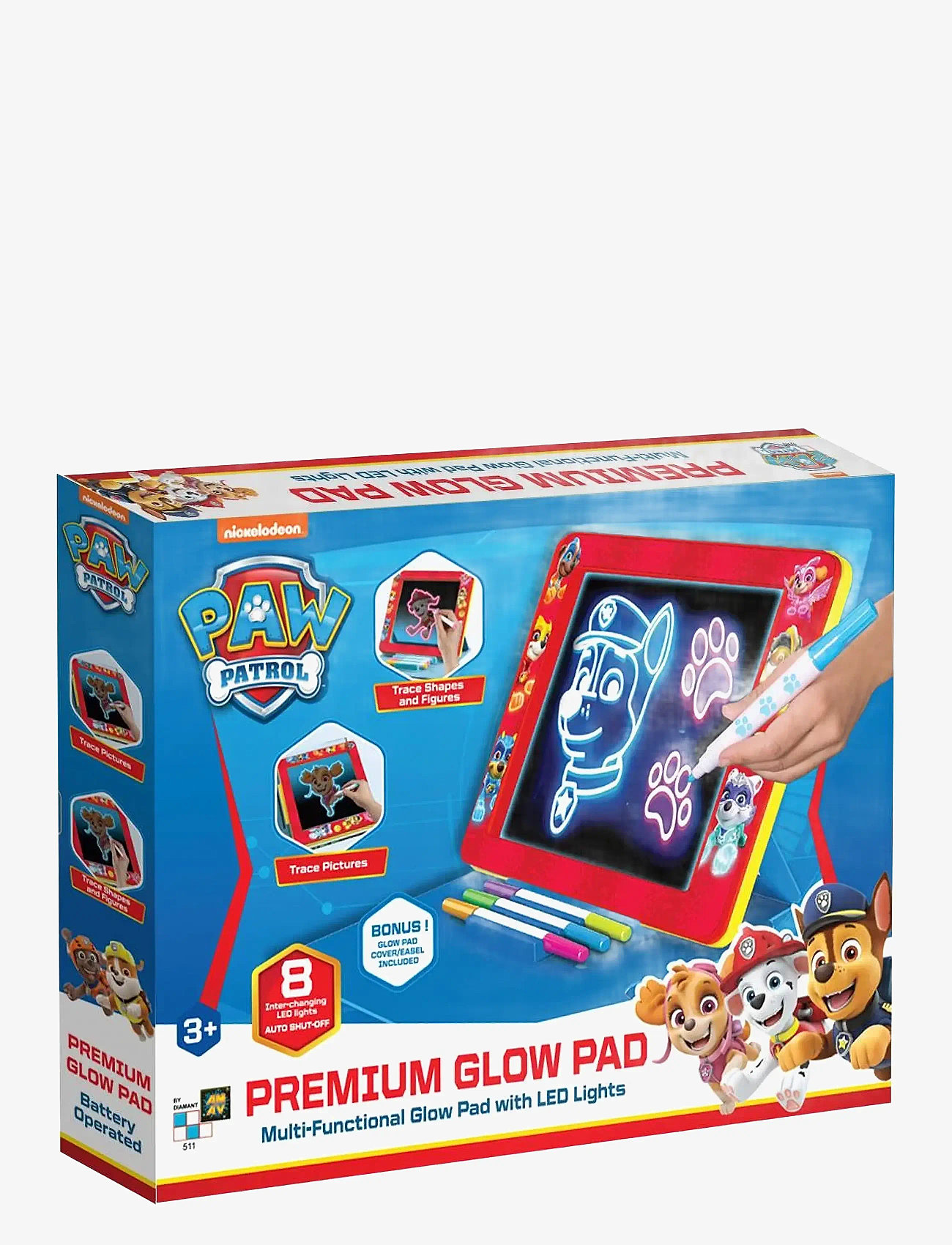 Import for Kids Paw Patrol Drawing Board - Premium Glow Pad ...