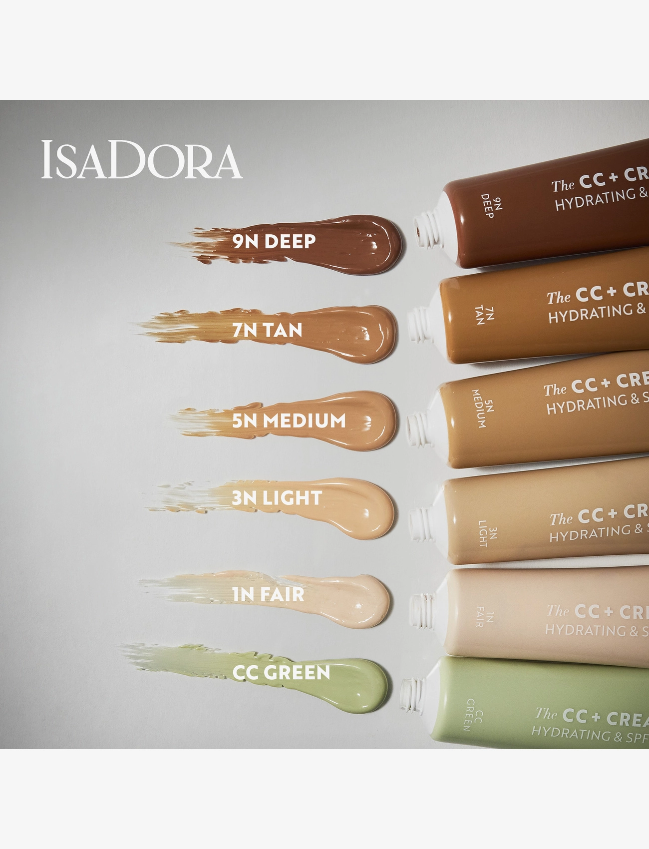 IsaDora Cc+ Cream 7n Tan 30 Ml (Tan) – 65.45 kr – Booztlet.com