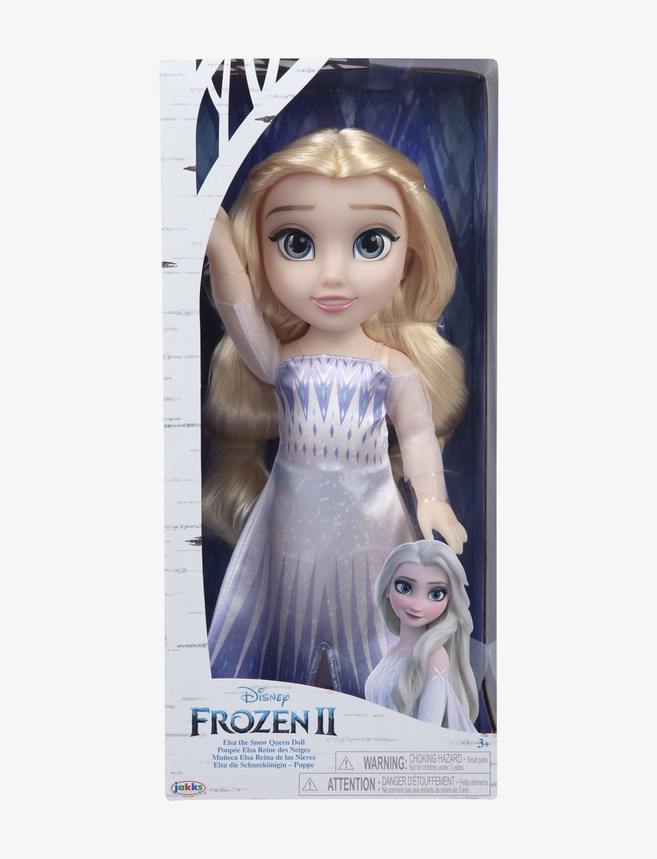 JAKKS Frozen Elsa The Snow Queen Epilogue Doll 38cm - Puppen - Boozt.com
