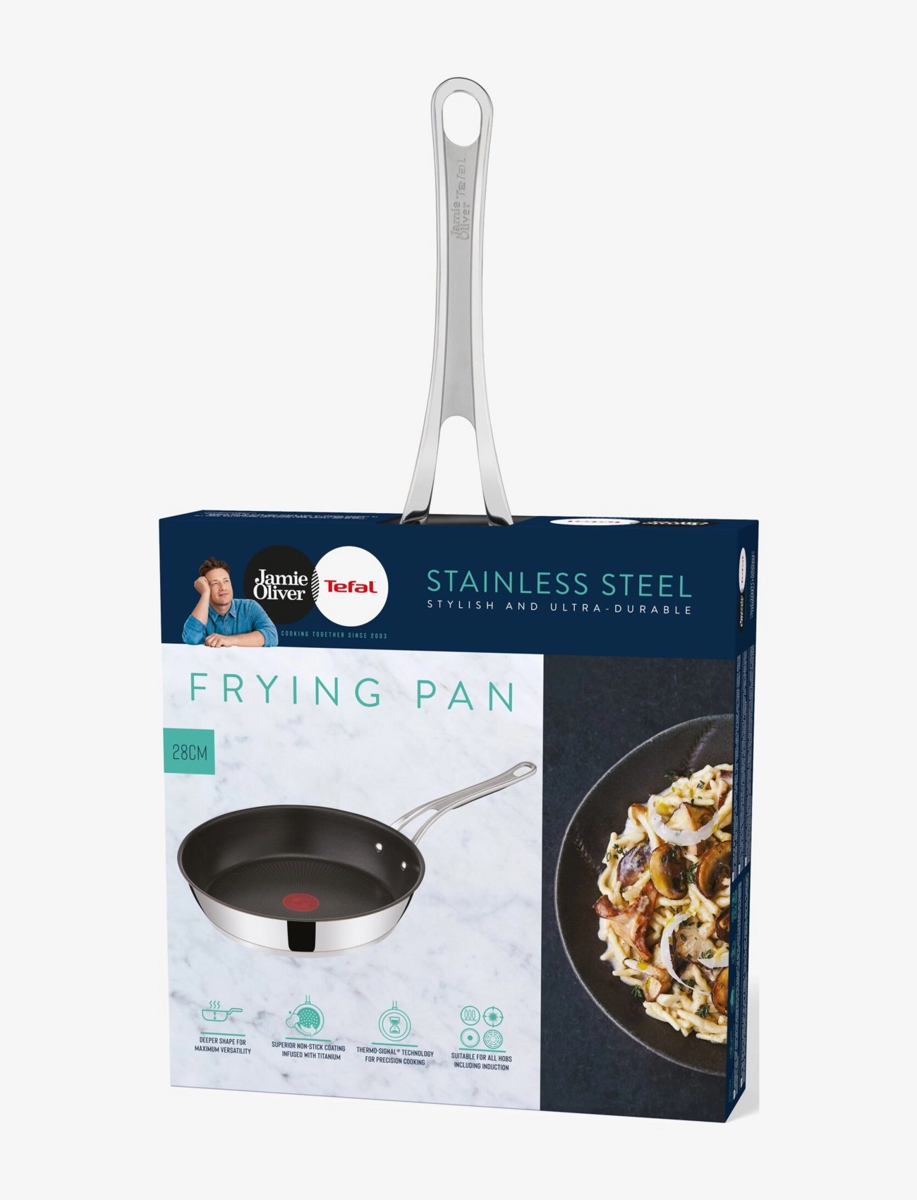 Jamie Oliver Tefal Jamie Oliver Cook's Classics Frypan 28 Cm Stainless ...