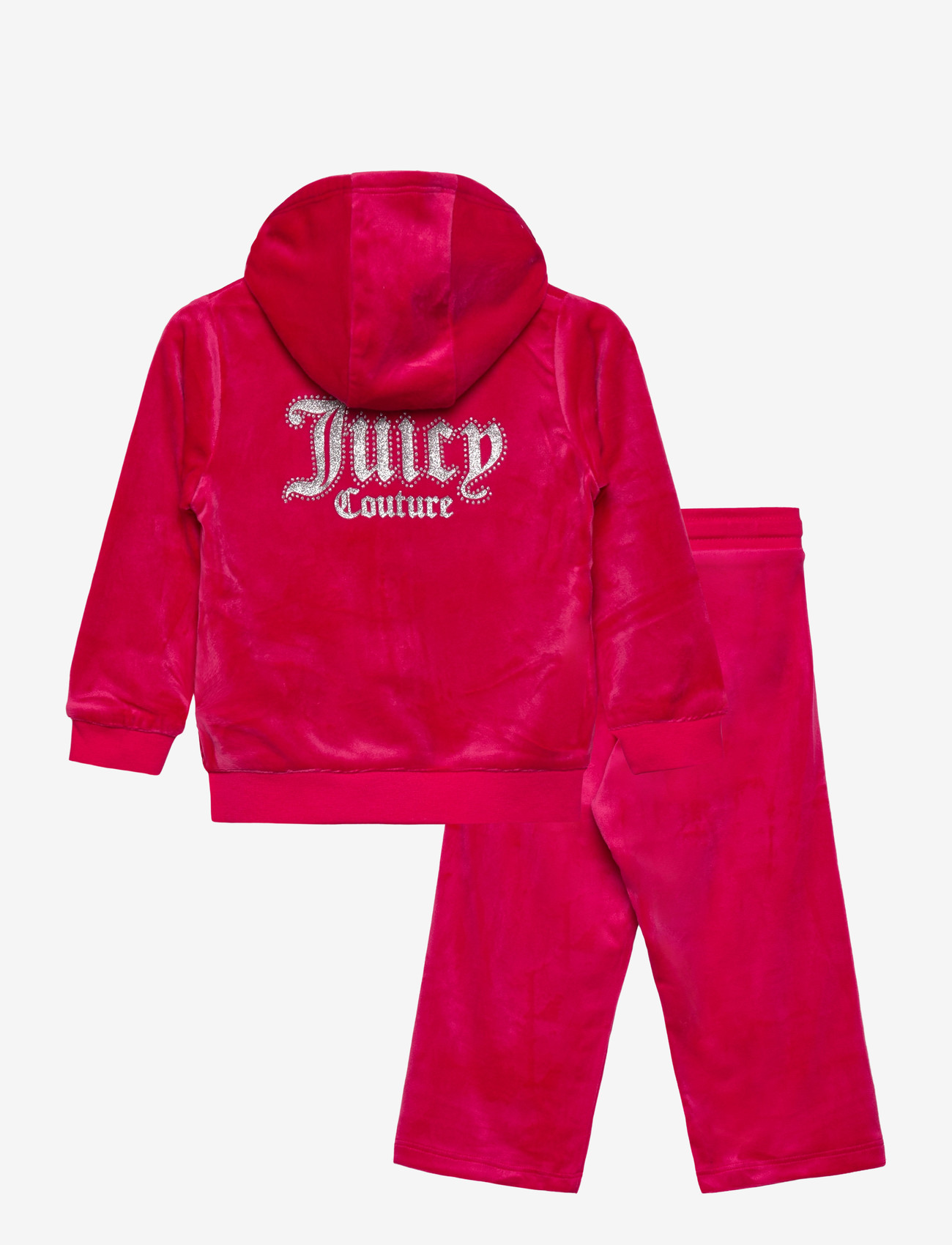 Juicy Couture Glitter Print Zip Thru & Jog Set (JCTJBX6479 ...