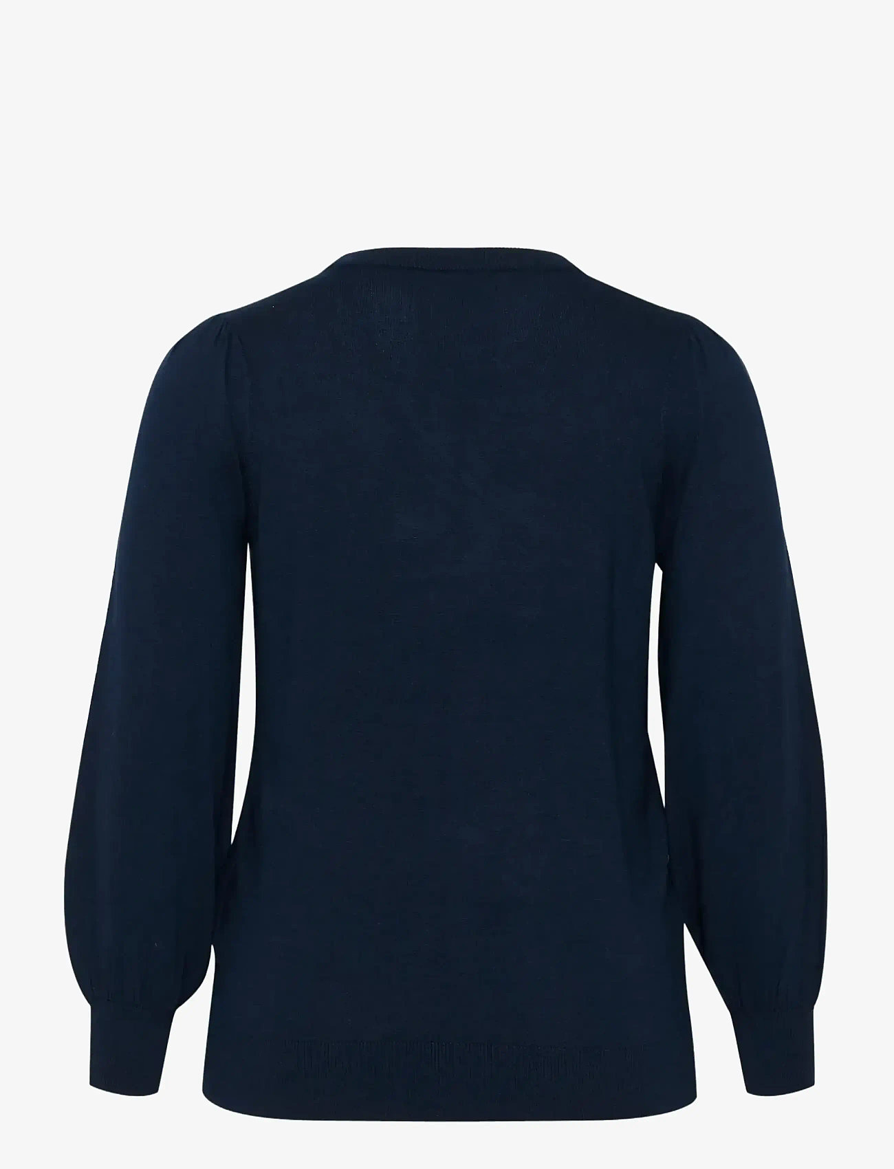 Kaffe Curve Kcmiana Plain Pullover – strik – shop på Booztlet
