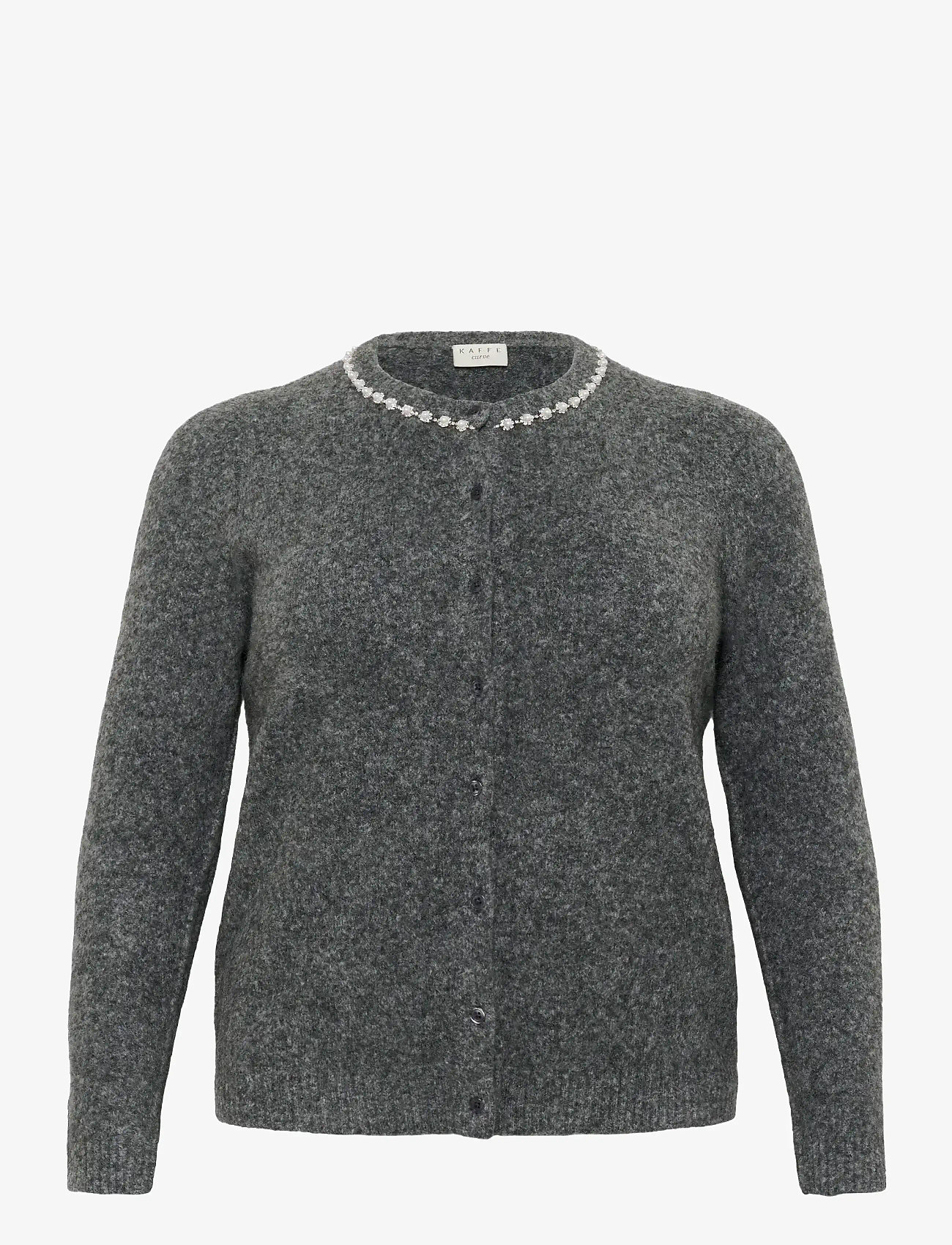 Kaffe Curve Kcroxia Cardigan – cardigans – shop på Booztlet