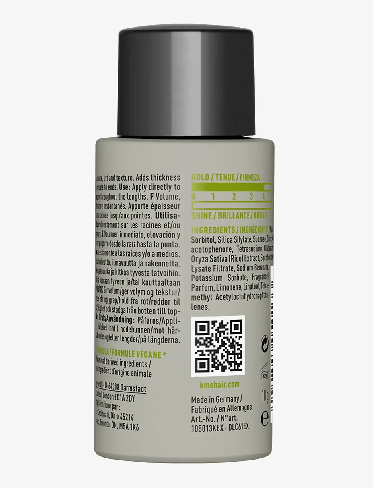 KMS Hair Kms Addvolume Styling Powder 10g - Rótarlyftisprey | Boozt.com