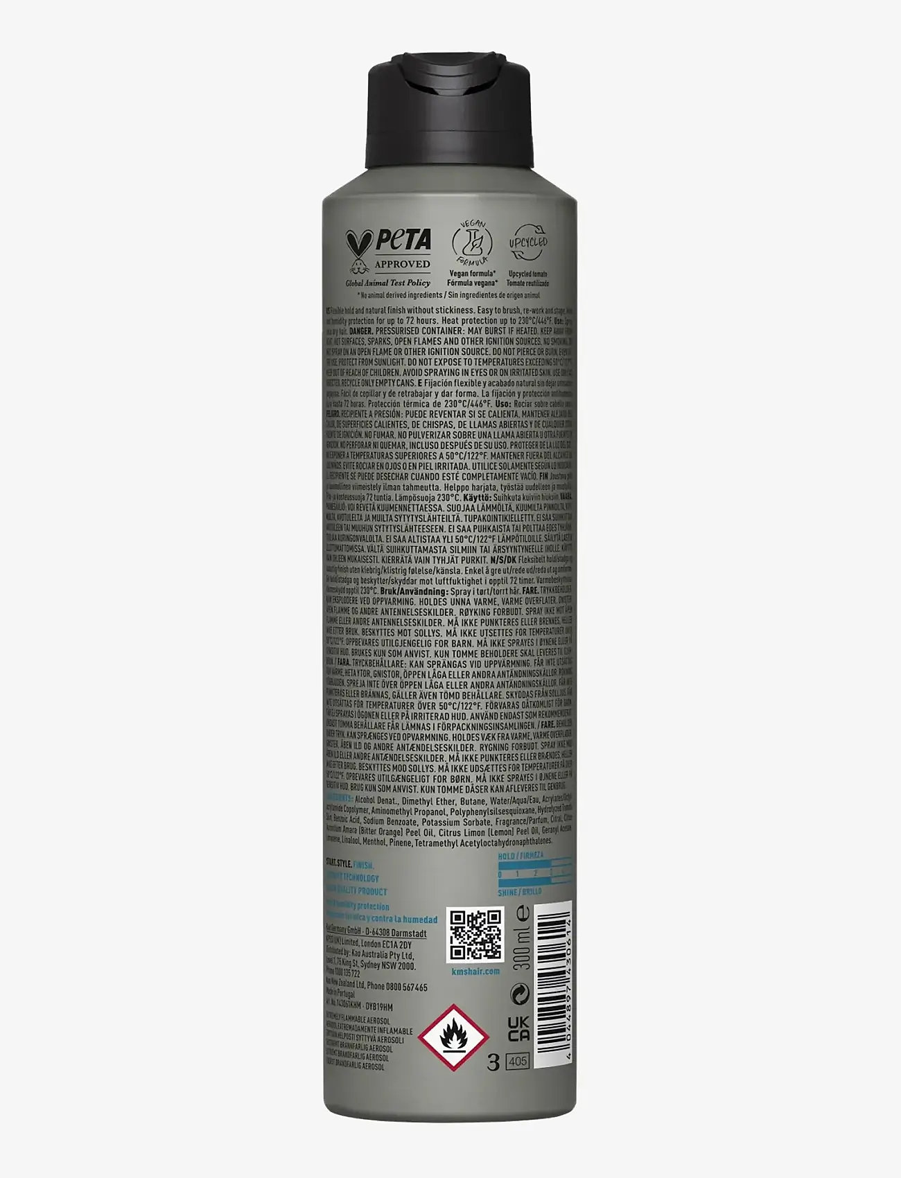 KMS Hair Hair Stay Working Hairspray (Clear) - 18.98 € | Boozt.com