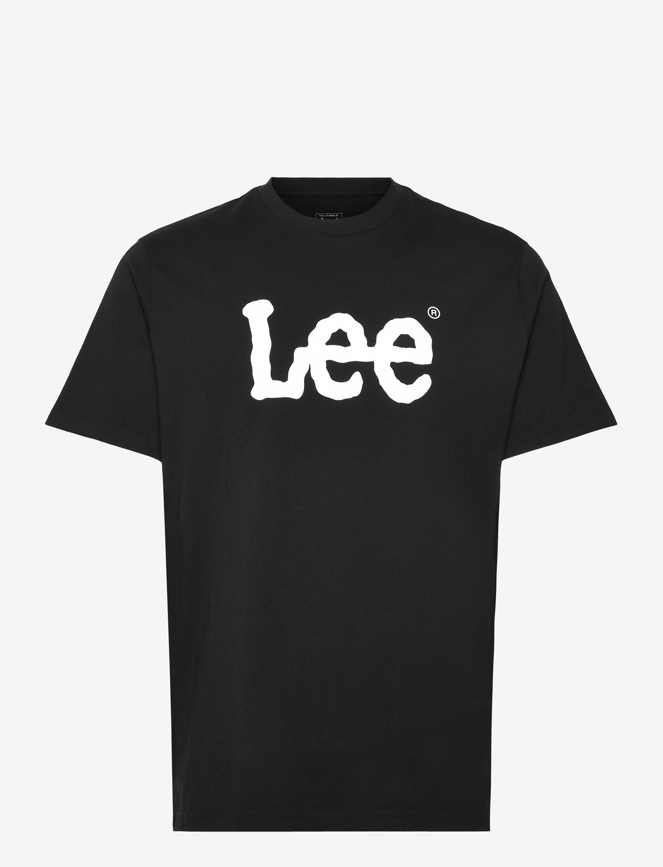 Lee Jeans Wobbly Logo Tee – t-shirts – shop på Booztlet