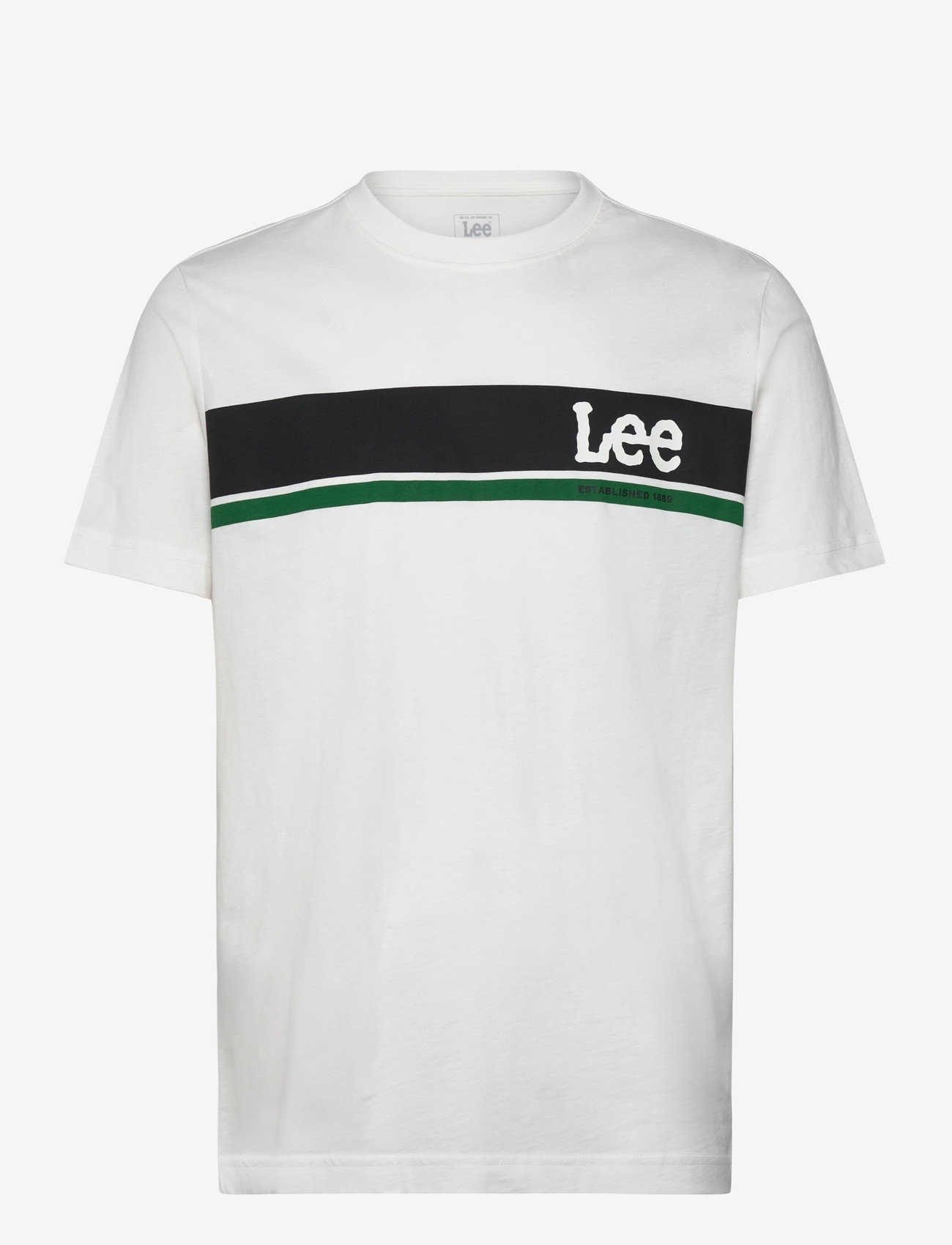 Lee Jeans Regular Logo Tee – kortärmad t-shirt – shoppa på Booztlet