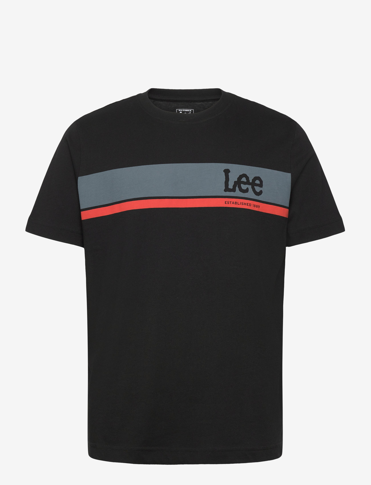 Lee Jeans Regular Logo Tee – kortärmad t-shirt – shoppa på Booztlet