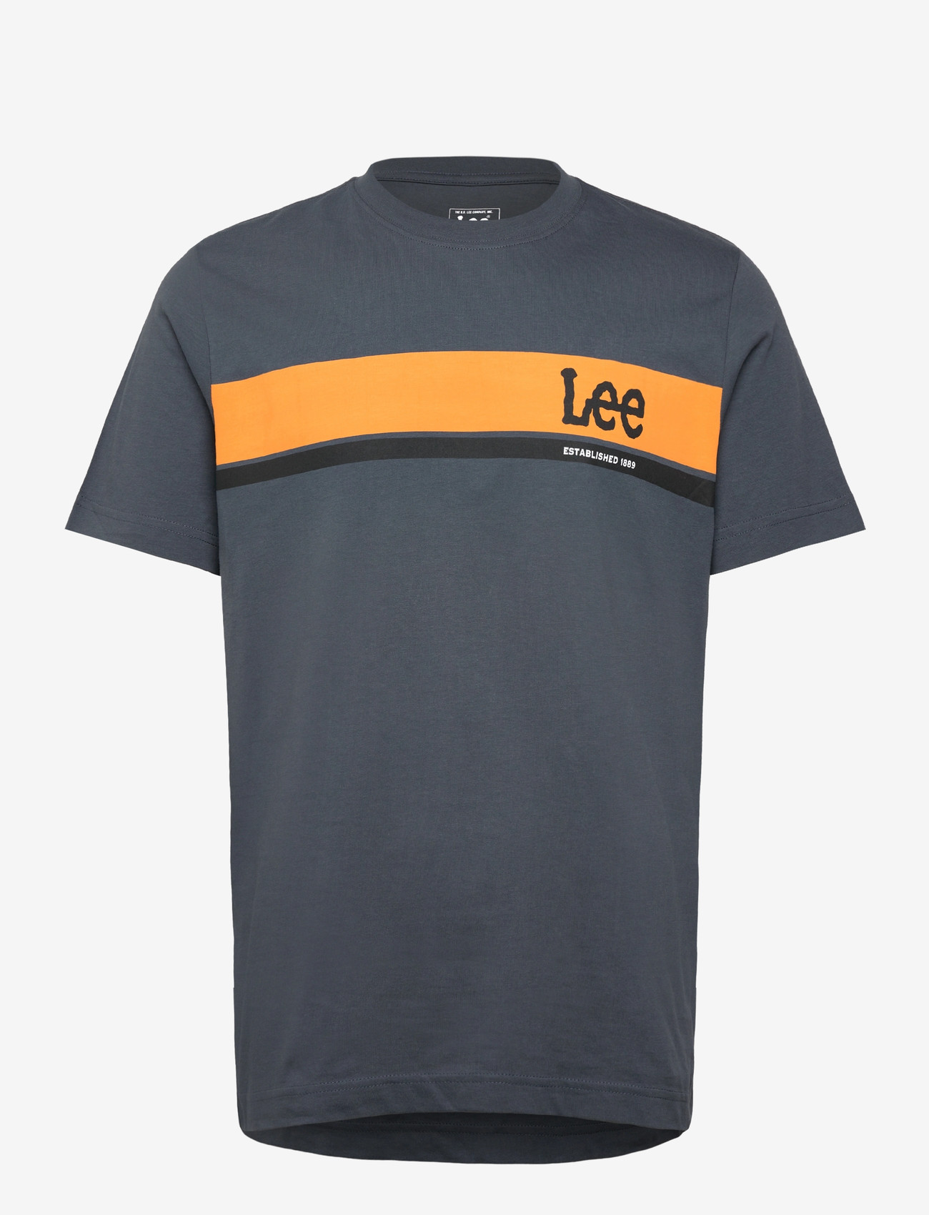 Lee Jeans Regular Logo Tee – kortärmad t-shirt – shoppa på Booztlet