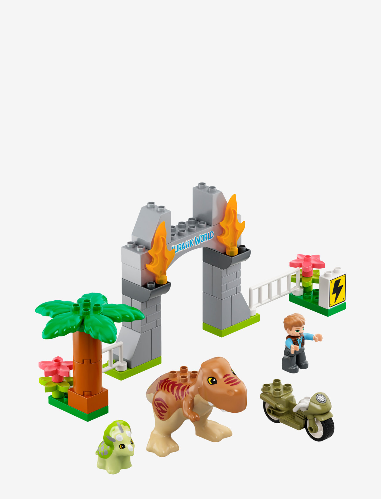 LEGO T. Rex And Triceratops Dinosaur Toy - LEGO® Jurassic World ...