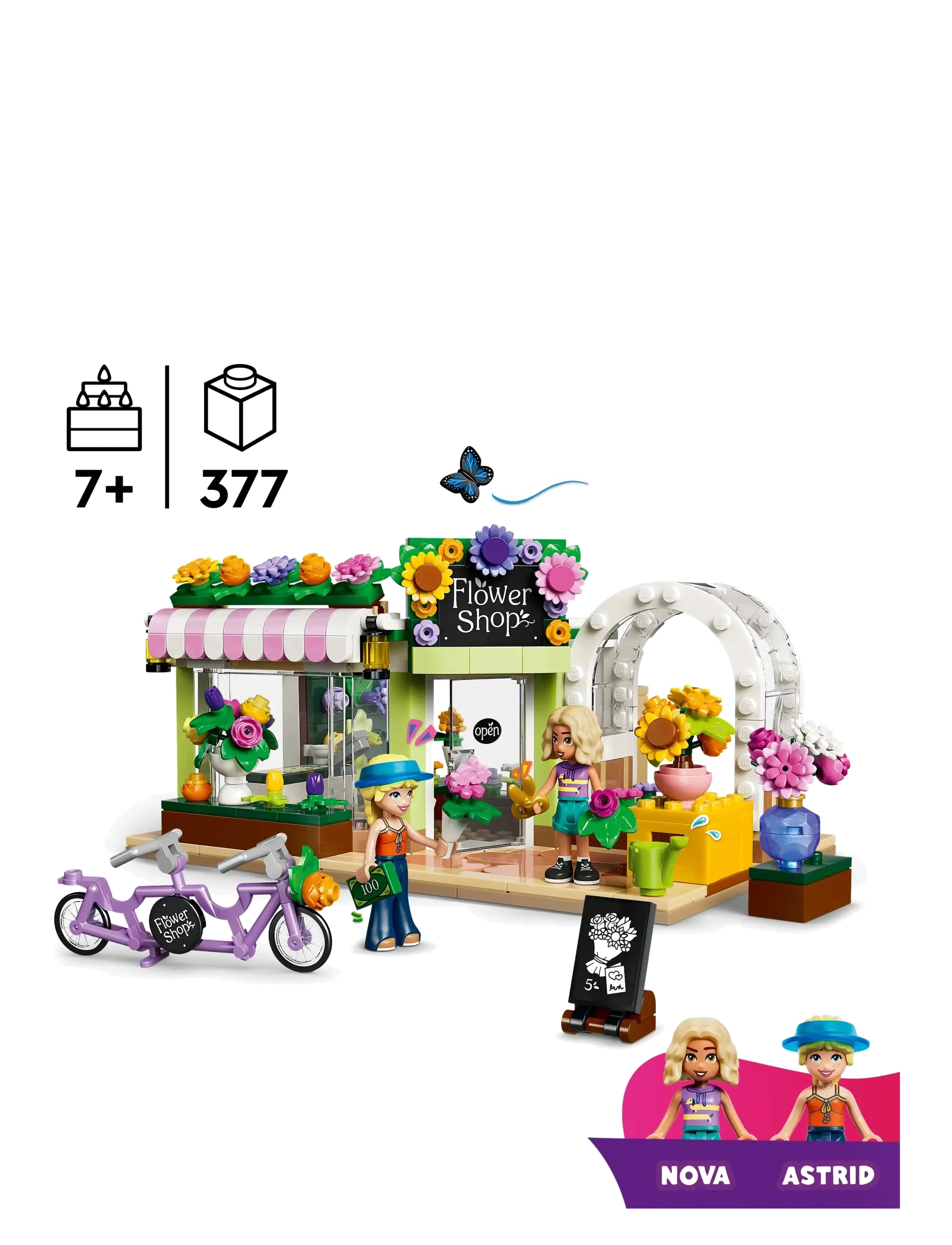 LEGO Kreativ Blomsterbutik 42693 (LGO42693) - LEGO® Friends - Boozt.com