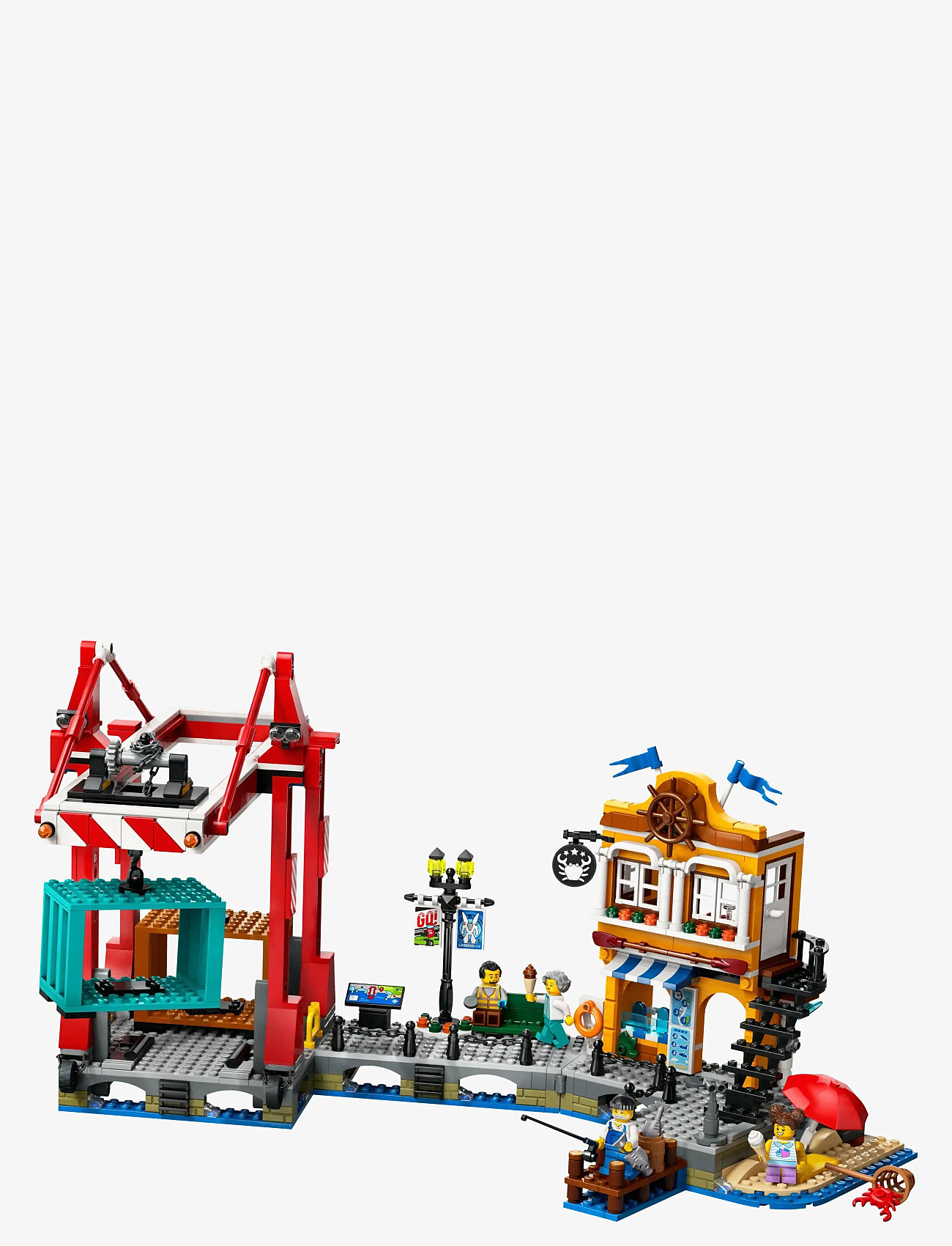LEGO Havnefront Med Fragtskib 60422 – lego® city – shop på Booztlet
