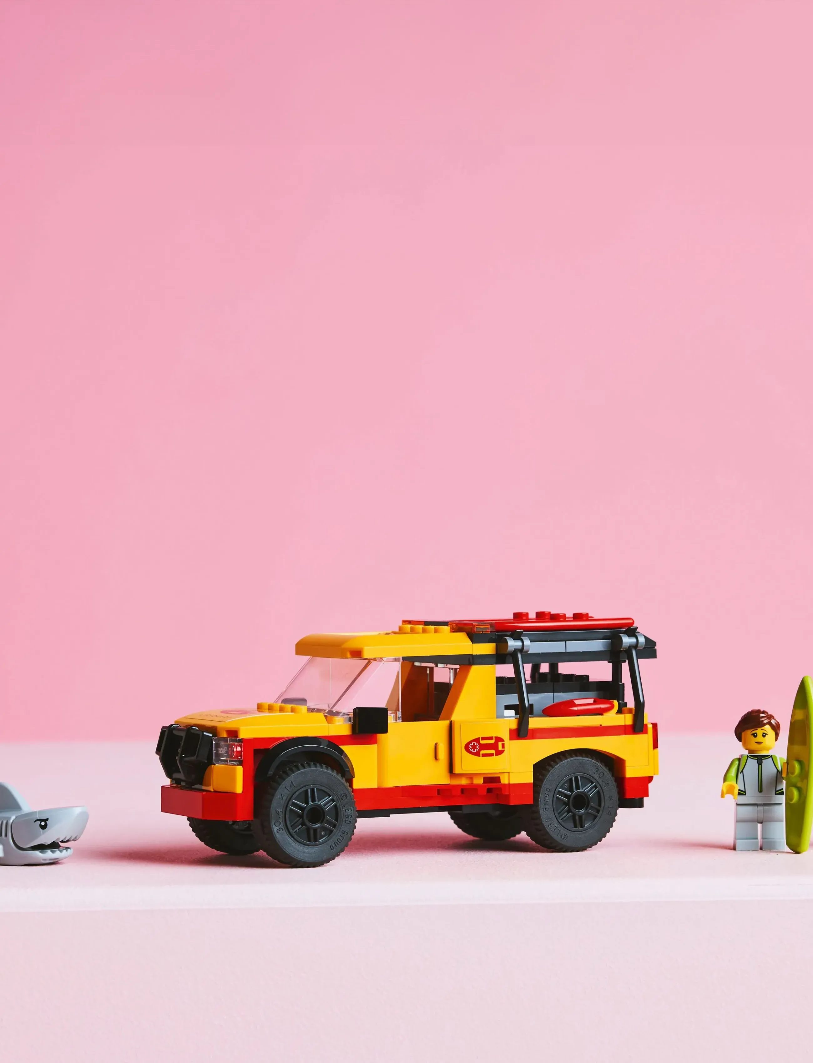 Lego City Lifeguard LEGO City Lifeguard Beach Rescue Truck 60453 BIG W
